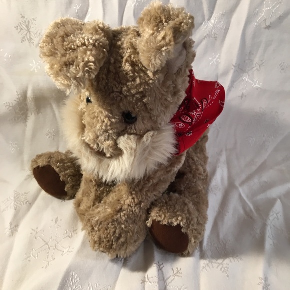 GANZ | Toys | Ganz Plush Floppy Dog In Bandana | Poshmark